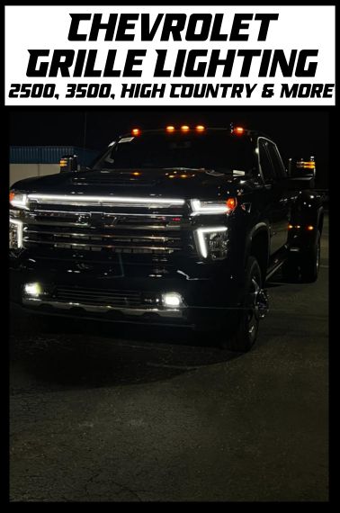 Chevrolet Grille Lights – Customs Unlimited LLC