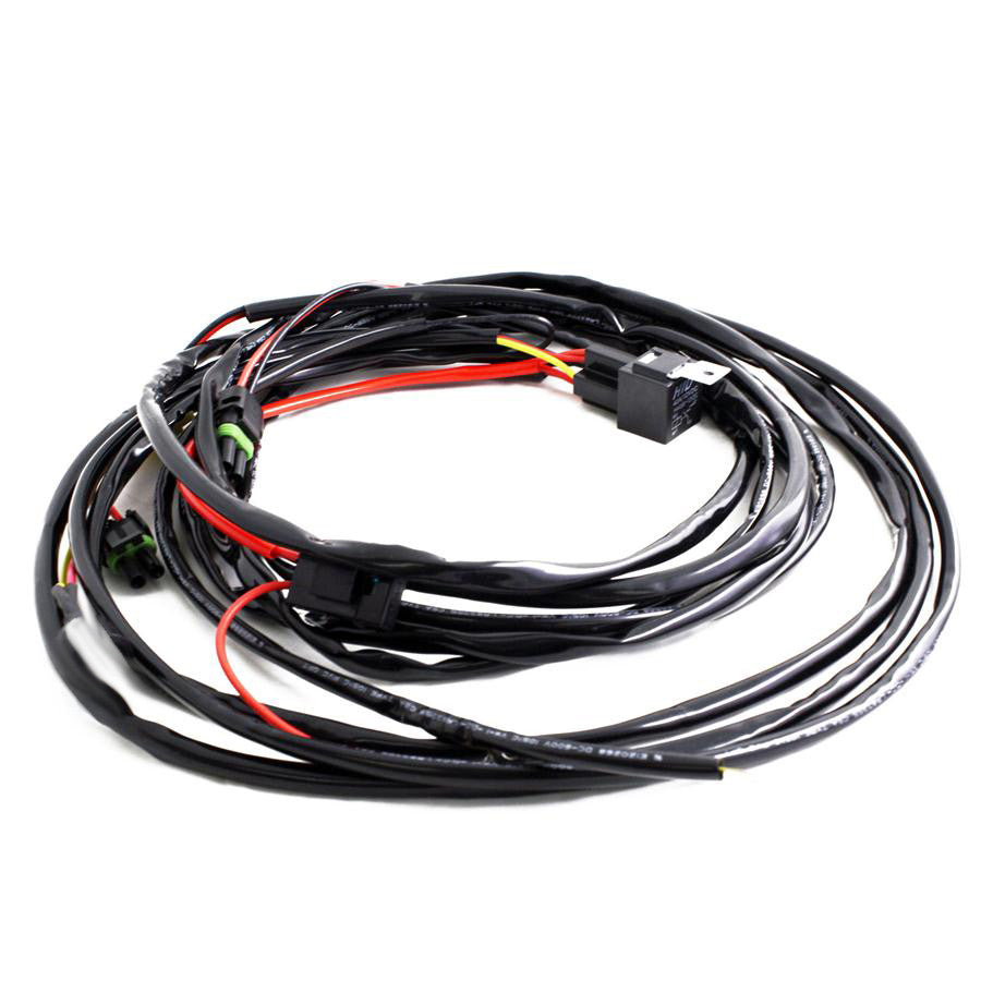 Squadron/S2/S1 2-Pin Hi-Beam 2-Light Max (150 Watts) Wiring Harness ...