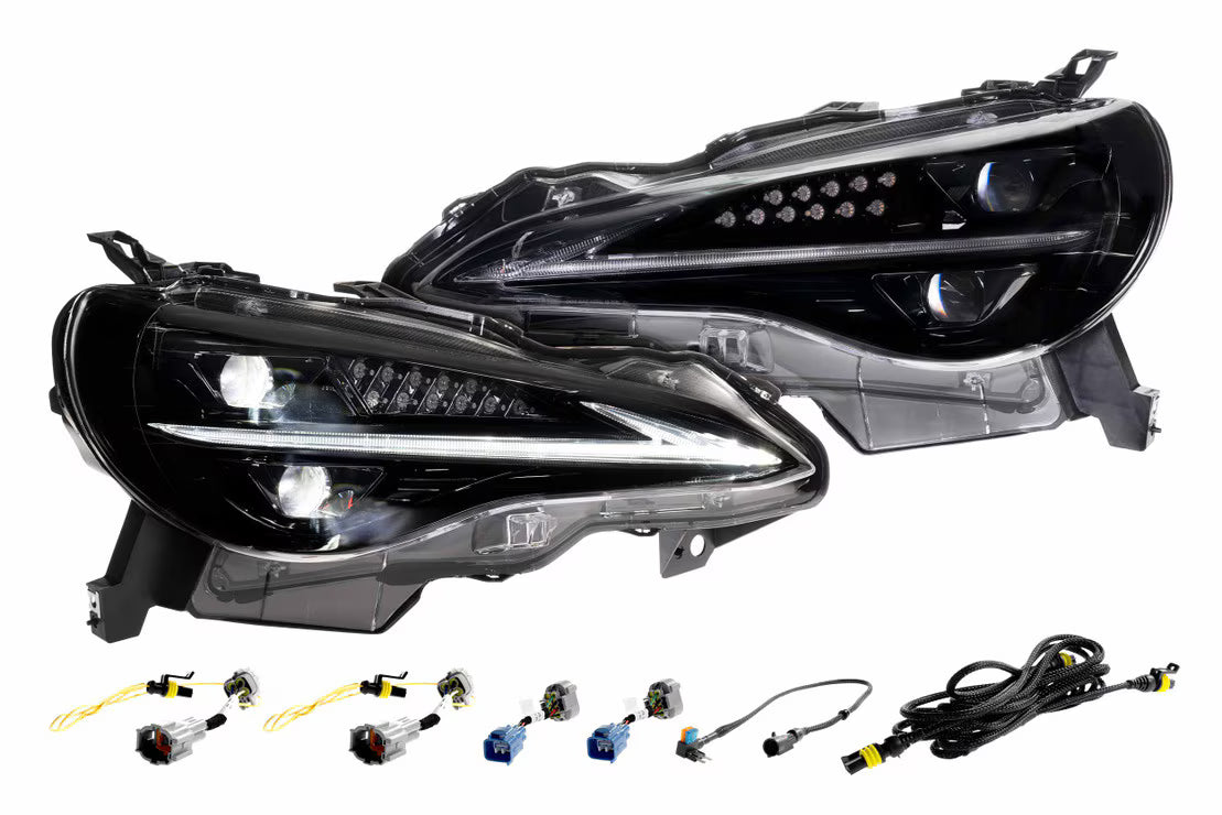 Scion FR-S (12-16) XB LED Headlights (Gen II) – Customs Unlimited LLC