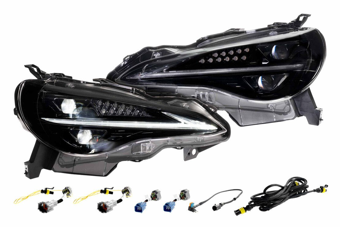 Toyota GT86 (12-20) XB LED Headlights (Gen II) – Customs Unlimited LLC