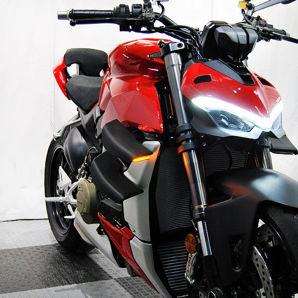 Ducati Streetfighter V4 | V2 Front Turn Signals (2020 -2024) – Customs ...