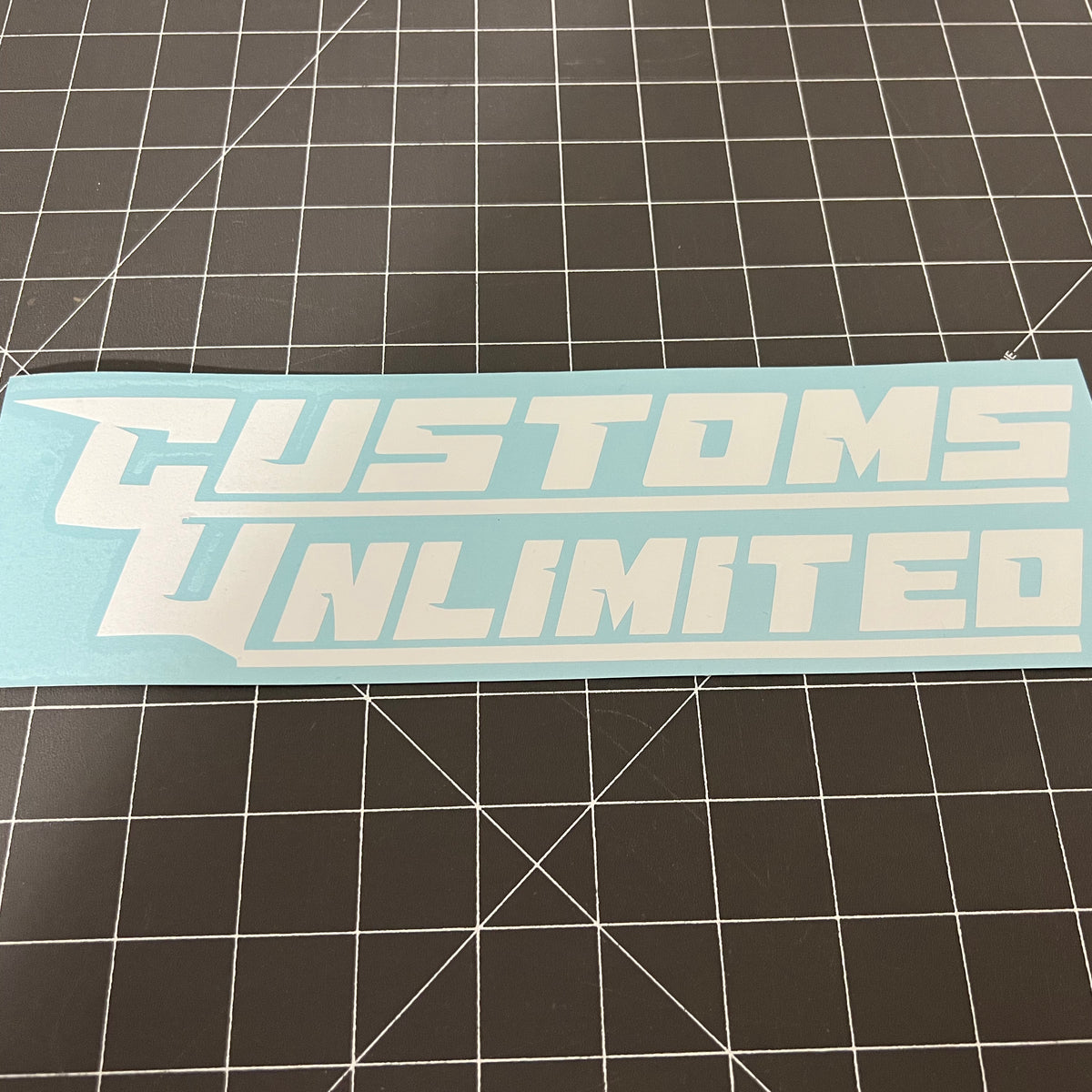Customs Unlimited Decal – Customs Unlimited LLC